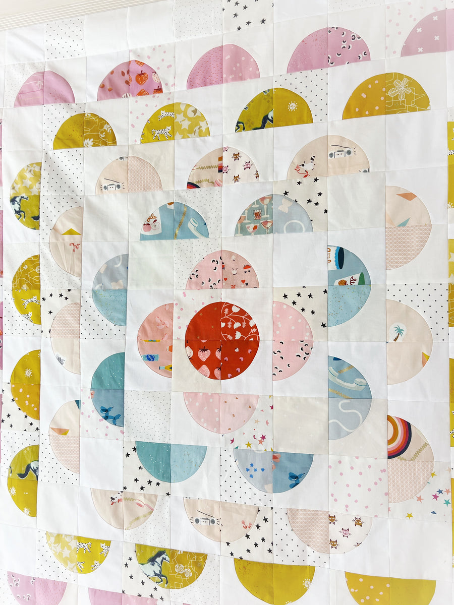 Luna Spring - PDF pattern – Lou Orth Designs - Modern quilt patterns