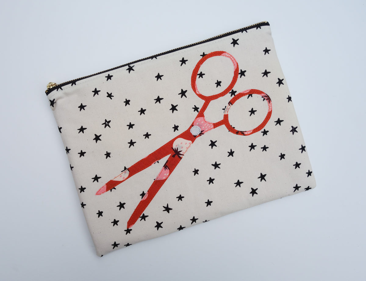 Snip Snip Applique pattern and pouch project. PDF pattern – Lou Orth ...