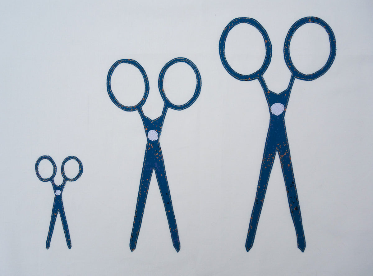 Snip Snip Applique pattern and pouch project. PDF pattern – Lou Orth ...